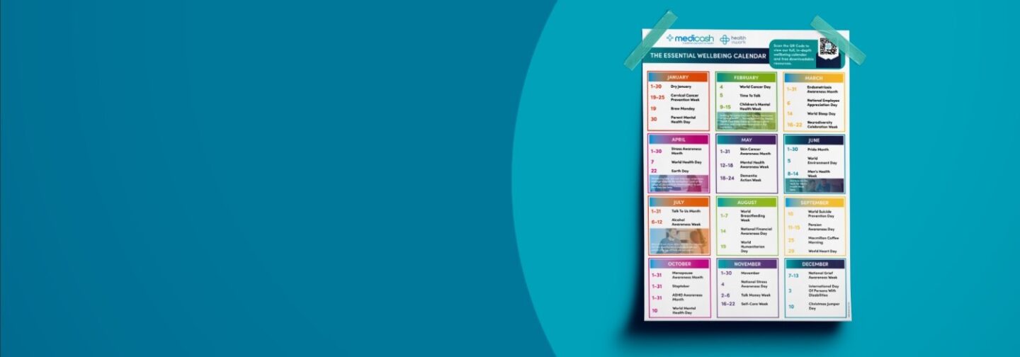 Wellbeing Calendar 2026 - Health at Work